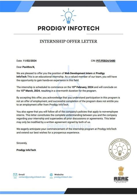 Prodigyinfotech Internshipproject Webdevelopment Pavithra N