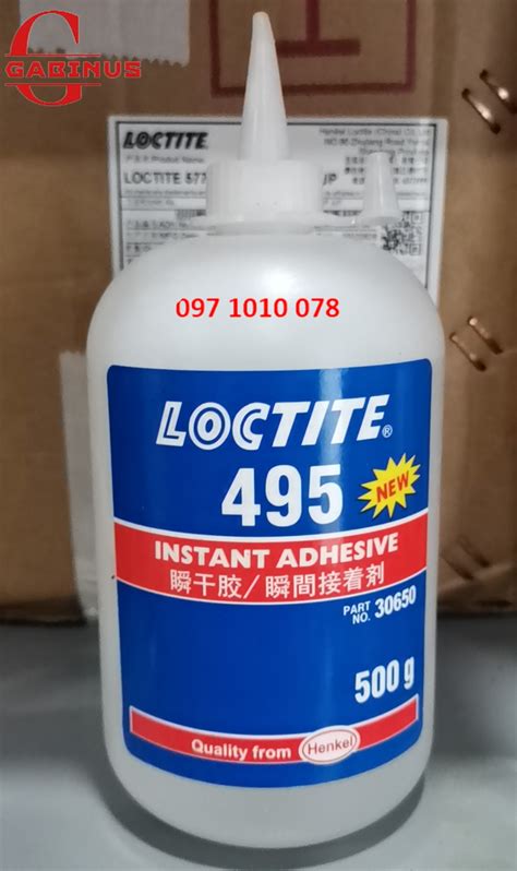 LOCTITE 495 Instant Adhesive - daumodacchung.com.vn