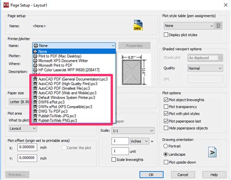 About Plotter Configuration Files PC3 Files