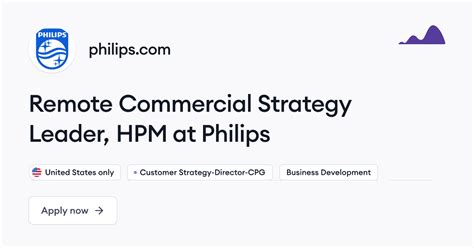 Philips Hiring Commercial Strategy Leader Hpm • Remote Work From Home Himalayas