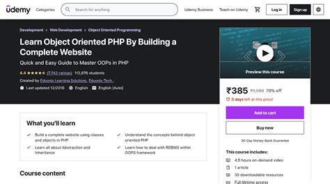 9 Best Php Online Courses Classes And Certification Tangolearn