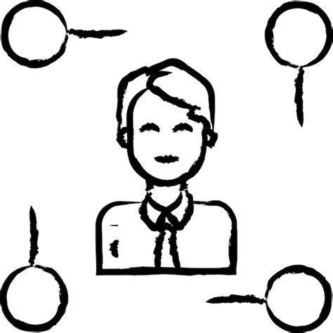 Premium Vector User Flow Hand Drawn Vector Illustration