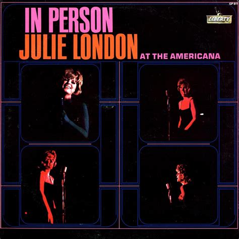 ‎in Person At The Americana Live ジュリー・ロンドンのアルバム Apple Music