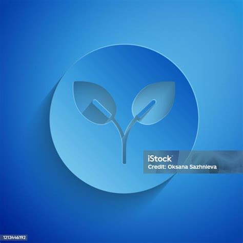 종이 잘라 바이오 연료 아이콘 파란색 배경에 격리 에코 바이오 친환경 환경과 재활용 종이 아트 스타일입니다 벡터 일러스트레이션 0명에 대한 스톡 벡터 아트 및 기타 이미지