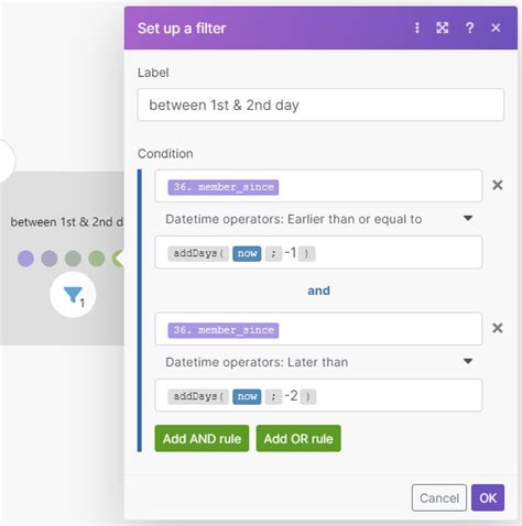 Set Up A Filter With Date Getting Started Make Community