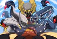Post Arceus Dialga Garchomp Giratina Porkyman