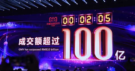 中 알리바바 광군제 또 신기록 125초만에 100억위안…한국 기업 매출 3위 복귀