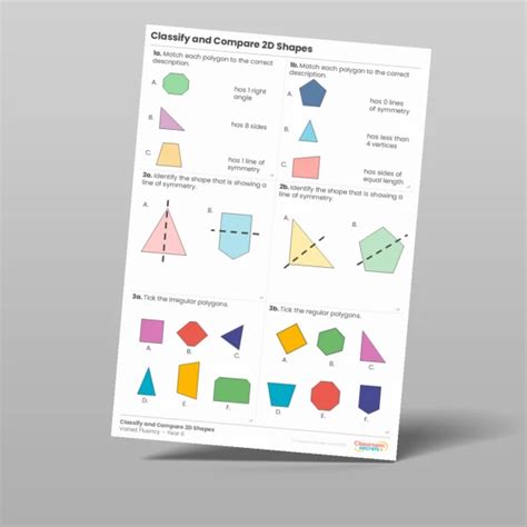 Year 6 Classify And Compare 3d Shapes Varied Fluency Resource Classroom Secrets