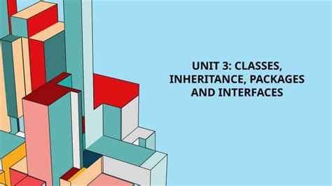 unit 3 java inheritance multithreading pptx