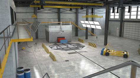 Crash Test Laboratory 3d Model 149 Fbx Max Obj Free3d