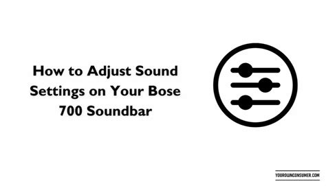 How To Program Your Bose Soundbar Remote Like A Pro Your Own Consumer