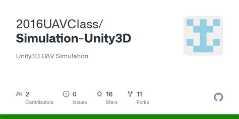 GitHub UAVClass Simulation Unity D Unity D UAV Simulation