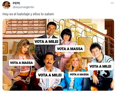 Balotaje 2023 Los Divertidos Memes En Redes Sobre Las Elecciones