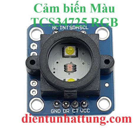 CẢm BiẾn MÀu SẮc Tcs34725 NhẬn DiỆn MÀu Rgb