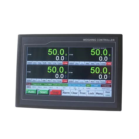 Supmeter TFT Touch Screen Packing Bagging Controller Weighing Scale Controller With Modbus RTU