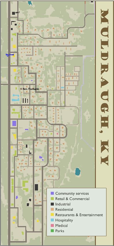 Annotated Map Muldraugh Pzwiki
