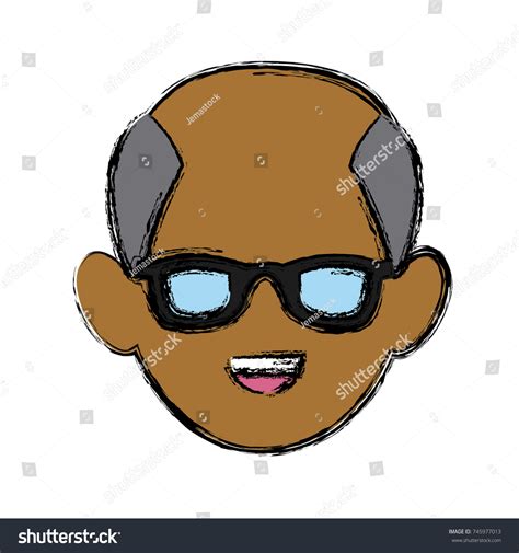 Man Glasses Stock Vector Royalty Free 745977013 Shutterstock