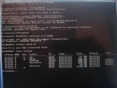 failed update bcd missing raid drive error microsoft windows neowin