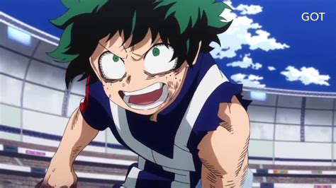 Deku And Todoroki Fight