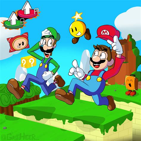 Mario And Luigi By Gastheer On Deviantart