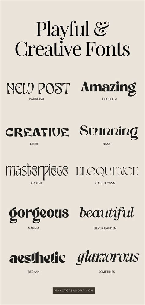 10 Eye Catching Fonts To Enhance Your Design Graphic Design Lessons