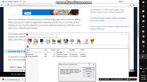 how to disable the f1 help key in windows 10 benisnous images