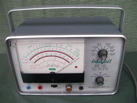 Lab Volt 700A Volt Ohm Meter The Old Tube Radio Archives