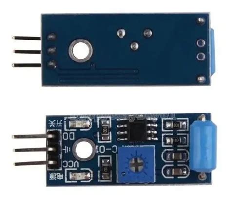 Sensor De Vibração Sw 420 Tilt Arduino Pi Pic Esp8266 Esp32 à Venda Em