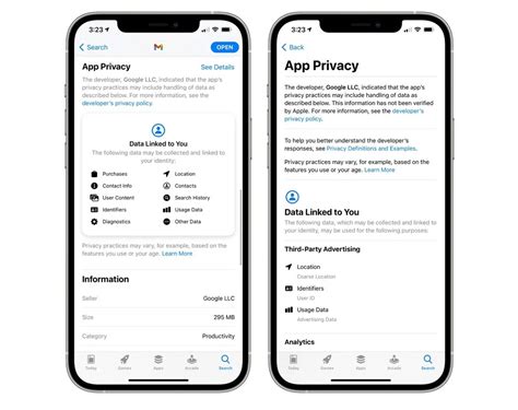 Google Has Finally Updated The Gmail App With App Privacy Labels