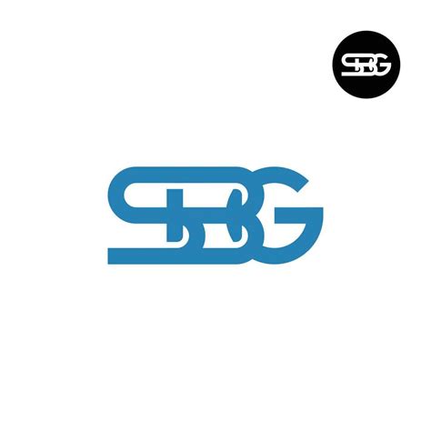 Letter Sbg Monogram Logo Design 25752963 Vector Art At Vecteezy