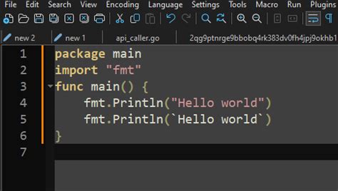 [bug] golang lexer doesn t recognize backtick raw string literals