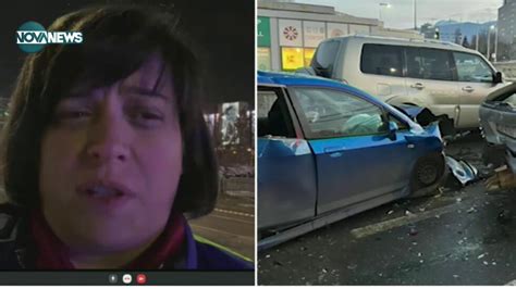 Русинова за верижната катастрофа в София Едното от ранените деца е в тежко състояние Nova