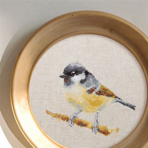 Bird Cross Stitch Pattern Inspire Uplift