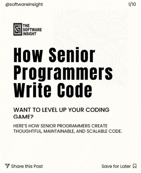 Coding Softwaredevelopment Cleancode Programmingtips Teamwork