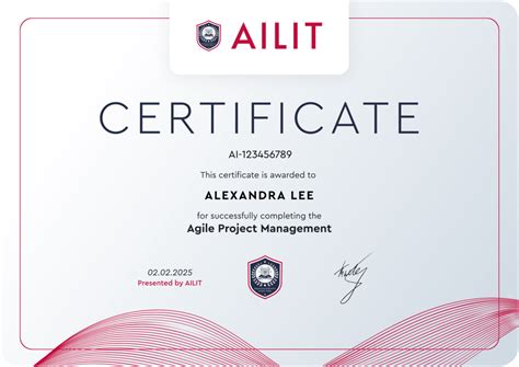 Agile Project Management Certification Ailit 100 Online