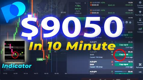 9050 In 10 Minute Best Binary Trading Indicators Pocket Option Youtube
