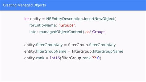 Core Data In Swfit Ppt