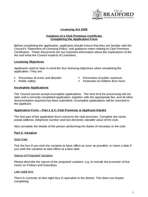 Statement Of Licensing Policy Doc Template Pdffiller