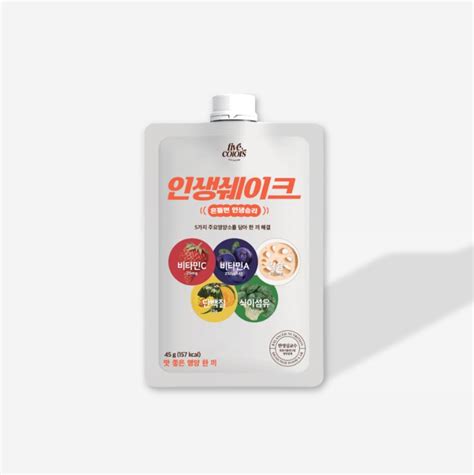 인생쉐이크 45g 파우치 7개입 전용박스 7개 또제