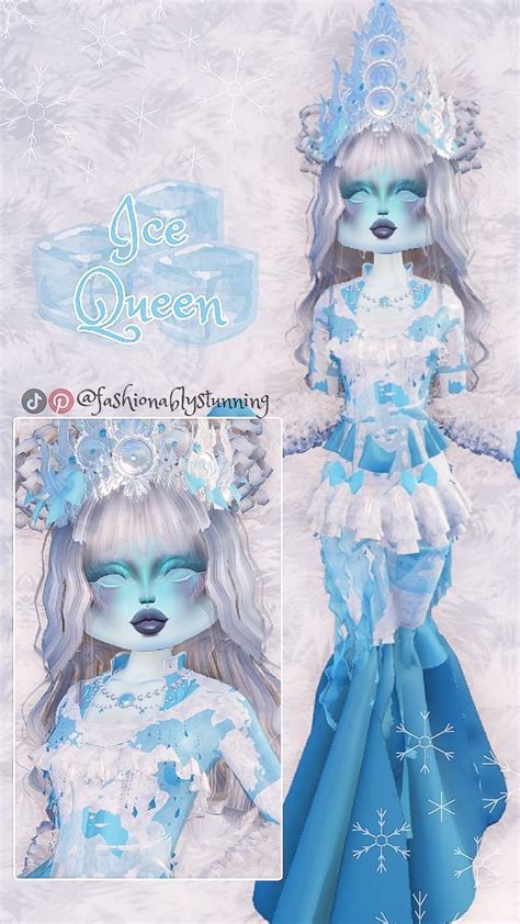 Dress To Impress Outfit Combos In 2024 Dress To Impress Ice Queen