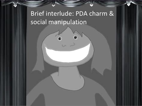 A Demonstration Of Differences Between PDA And Non PDA Autism