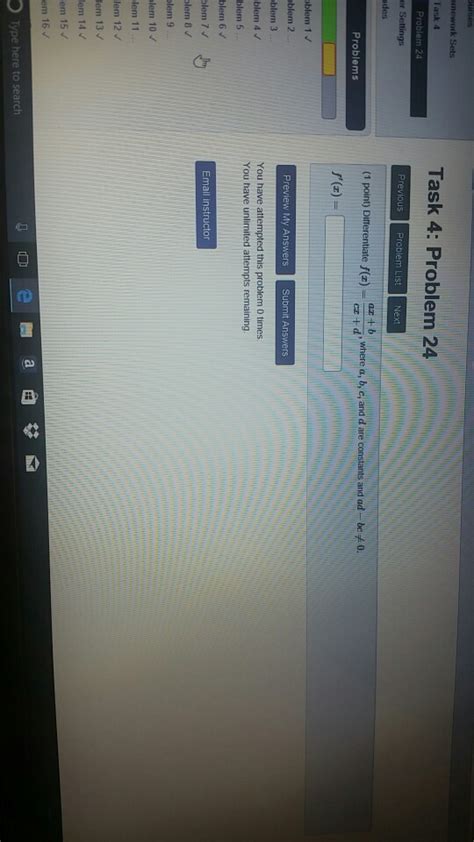 Solved Differentiate F X Ax B Cx D Where A B C Chegg Com