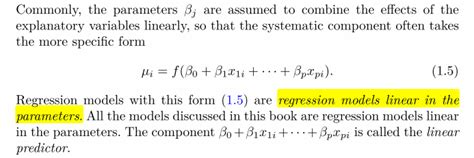 Why Do We Say These Are Linear In Parameters Raskstatistics
