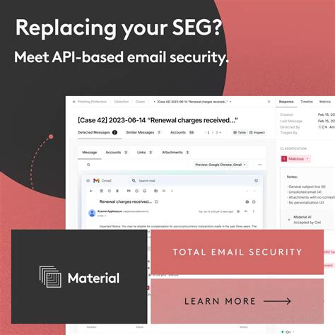 Material Security On Linkedin Material Security Cloud Email Security