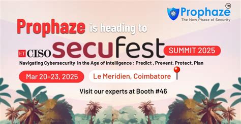 Etciso Secufest2025 Prophaze Cybersecurity Threatintelligence… Prophaze