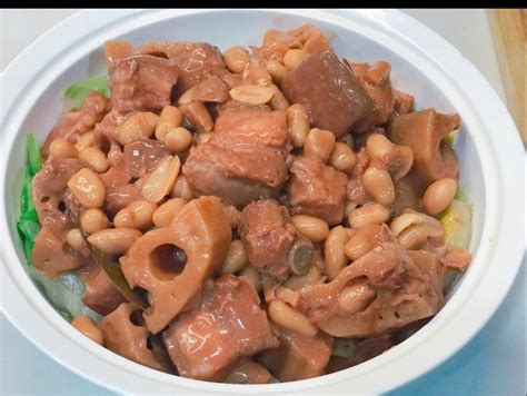 花生蓮藕炆腩仔食譜、做法 Sandy漫長入廚趣事的cook1cook食譜分享