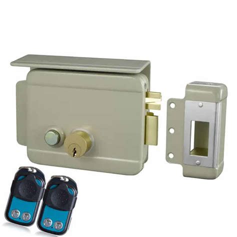 China Factory Iron Main Gate Designs Wrought Iron Gate Lock Electric
