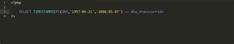 Mysql La Diferencia En Meses Entre Fechas En Mysql