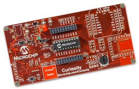 Microchip Curiosity 8 Bit Development Board Unveiled