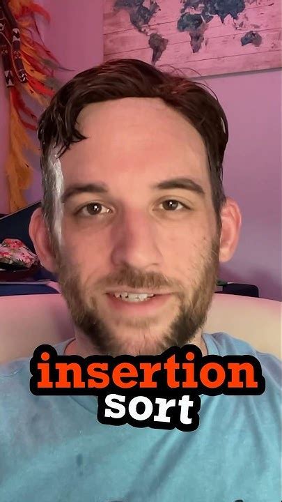 How To Code Insertion Short Shorts Sortingalgorithms Java Youtube